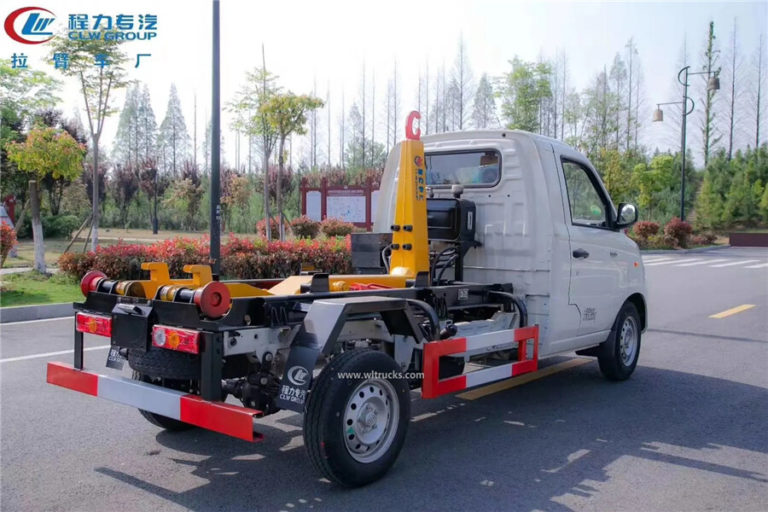 Forland 3 cbm hook arm garbage truck