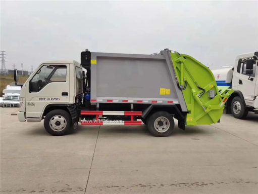 Forland 3cbm mini waste compactor truck
