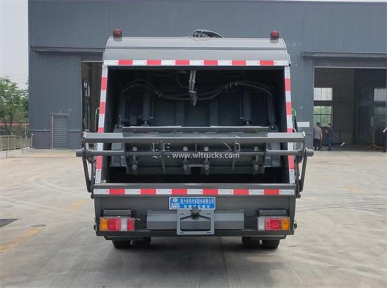 ISUZU ELF 5 ton compactor trash collection truck