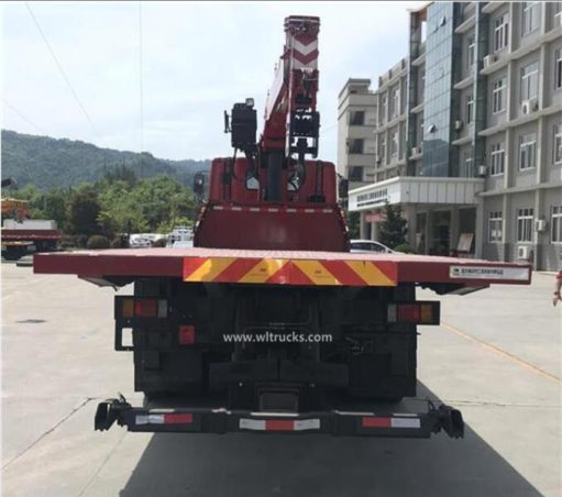 SAIC IVECO GENLVON 20 ton platform wrecker truck