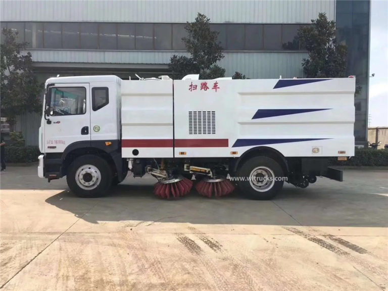 DFAC D9 Duolika 10 ton vacuum road sweeper