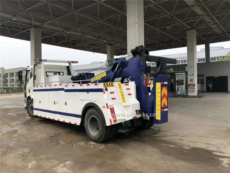 FAW 16 ton roll back tow truck