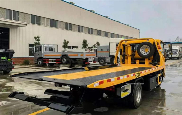 Shacman Delong K3000 5ton low bed tow truck