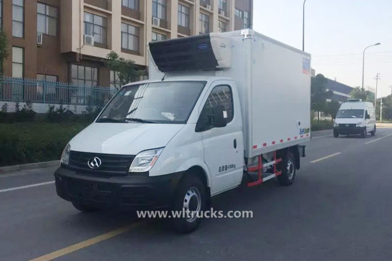 SAIC Maxus 2 ton refrigerated transport vehicle