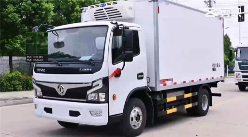 Dongfeng Furika 3 ton pure electric refrigerated truck