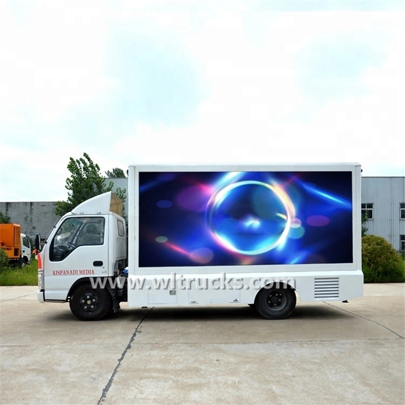 Isuzu 6.8㎡ led advertisement truck