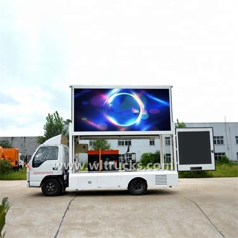 Isuzu 6.8㎡ led advertisement truck